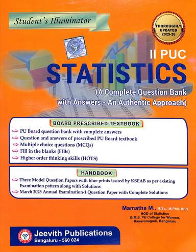 Buy Students Illuminator Statistics 2 Puc : A Complete Question Bank ...