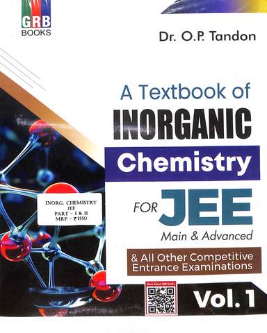 Buy Textbook Of Inorganic Chemistry For Jee Main & Advanced Vol 1 & 2 ...