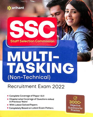 Buy Ssc Multi Tasking Non Technical Recruitment Exam 2022 Code J293a