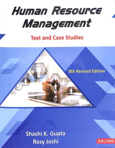 Buy Human Resource Management Text & Cases book : Shashi K Gupta,Rosy Joshi , 9327257898 ...