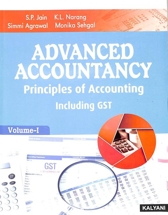 Buy Advanced Accountancy Principles Of Accounting Vol 1 : Including Gst ...