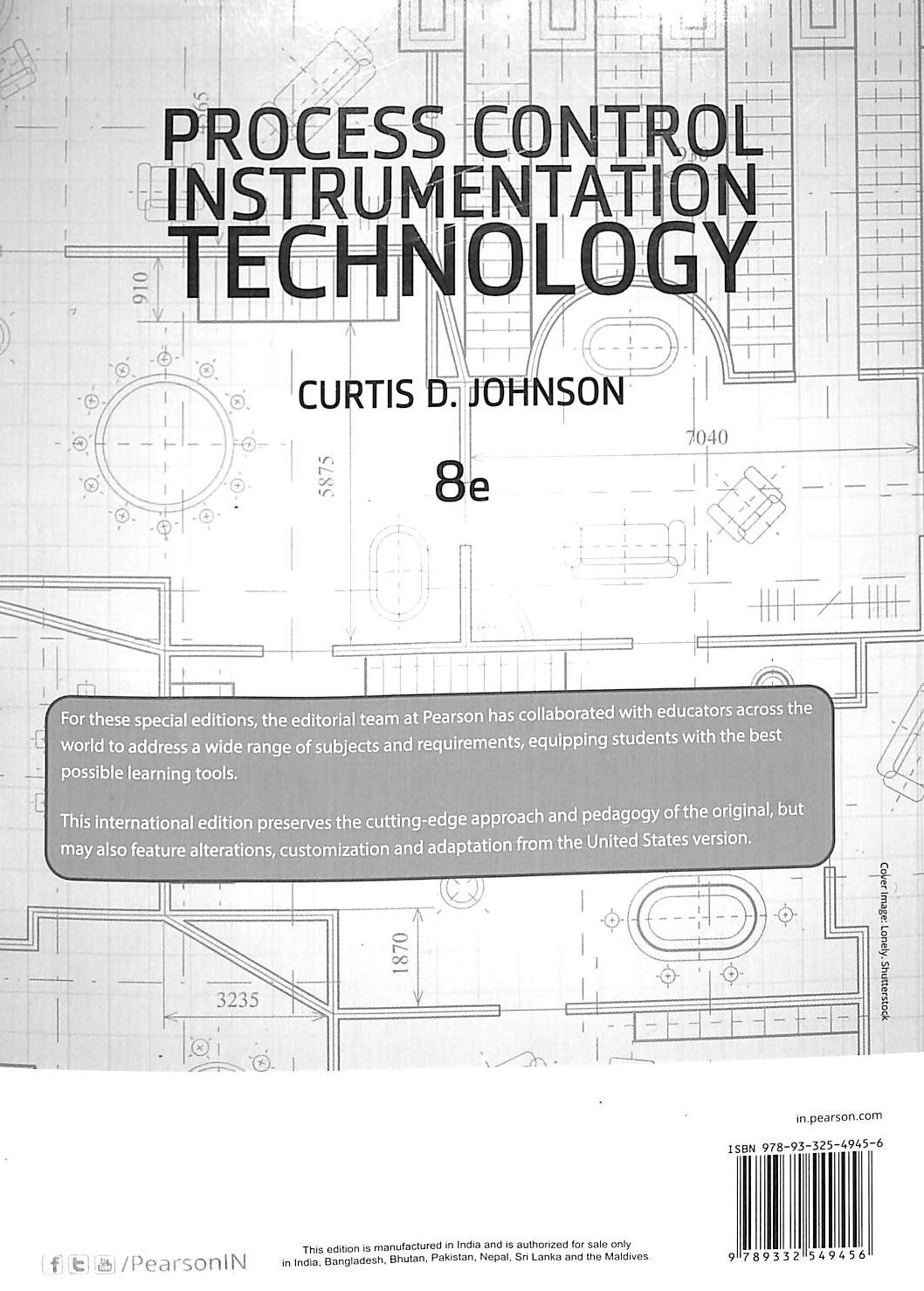 Buy Process Control Instrumentation Technology book : Curtis D Johnson ...