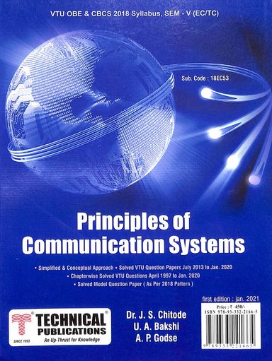 Buy Principles Of Communication Systems For 5 Sem Ec Tc book : Js ...