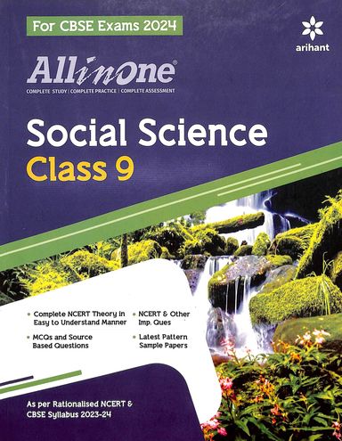 Buy All In One Social Science Class 9 For Cbse Exams 2024 : Code F945 ...