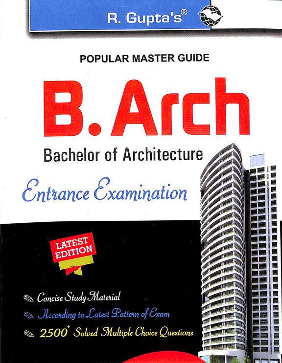 Buy B Arch Entrance Examination : Popular Master Guide : 2500 Solved ...
