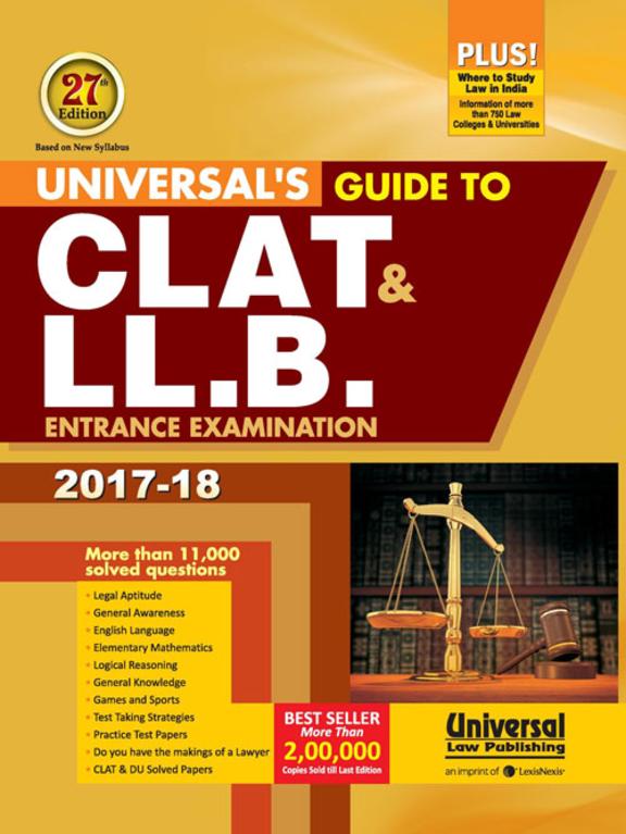Buy Guide To Clat & Llb Entrance Examination 2017-18 book : Na ...