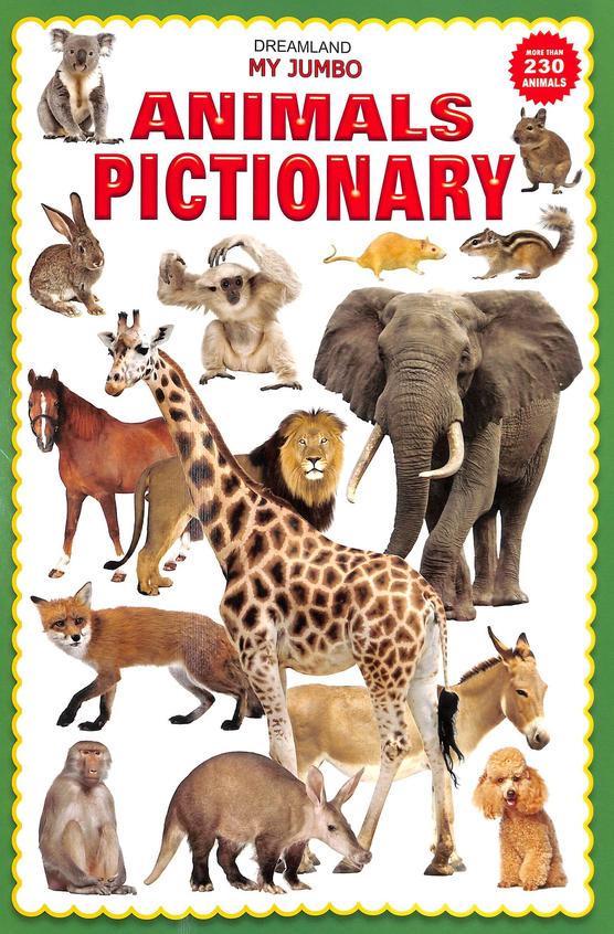 Buy My Jumbo Animals Pictionary book : Na , 9350890003, 9789350890004 ...