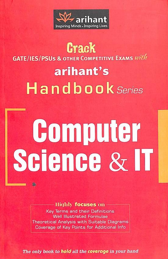 Buy Handbook Series Computer Science & It Crack Gate/ Ies/Psus & Other Competitive Exams: Code ...