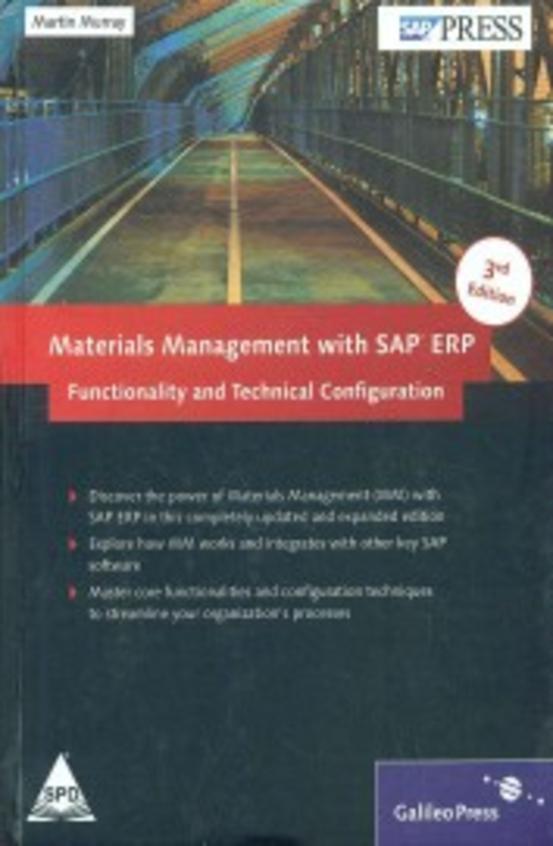Buy Materials Management With Sap Erp : Functionality & Technical Configuration - No Discount On ...