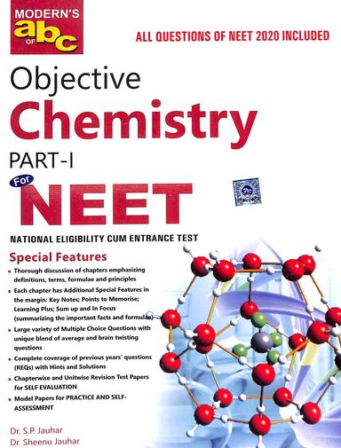 Buy Moderns Abc Of Objective Chemistry For Neet All Questions Of Neet ...