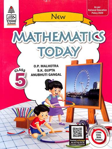 Buy New Mathematics Today Class 5 book : Op Malhotra,Sk Gupta,Anubhuti ...