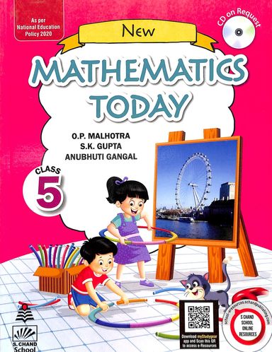Buy New Mathematics Today Class 5 book : Op Malhotra,Sk Gupta,Anubhuti ...