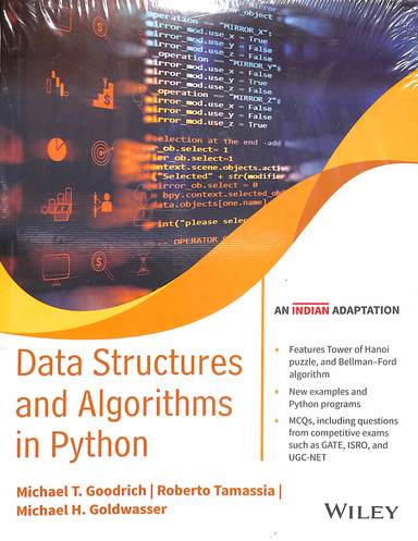 Buy Data Structures And Algorithms In Python An Indian Adaptation book : Michael T Goodrich ...
