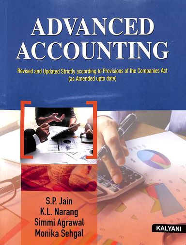 Buy Advanced Accounting For 5th Sem Bba : Bcu book : Sp Jain,Kl Narang ...
