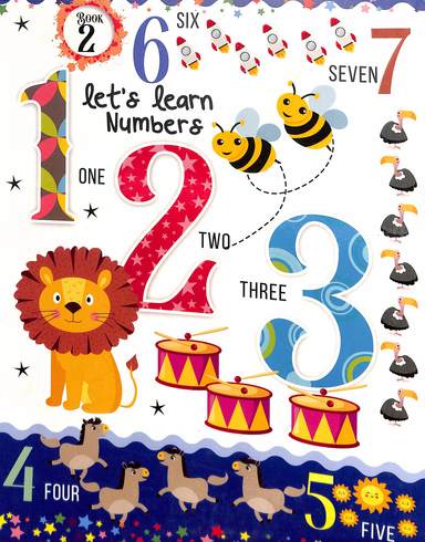Buy Lets Learn Numbers 123 Book 2 book : Na , 9355419228, 9789355419224 ...