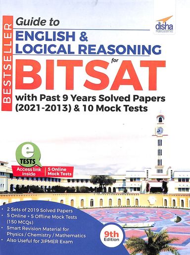 Buy Guide To English & Logical Reasoning For Bitsat With Past 9 Years ... Buy Guide To English & Logical Reasoning For Bitsat With Past 9 Years ...