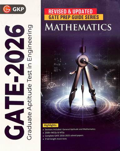 Buy Gate Prep Guide Series Gate 2026 Mathematics book : Kuldeep ...