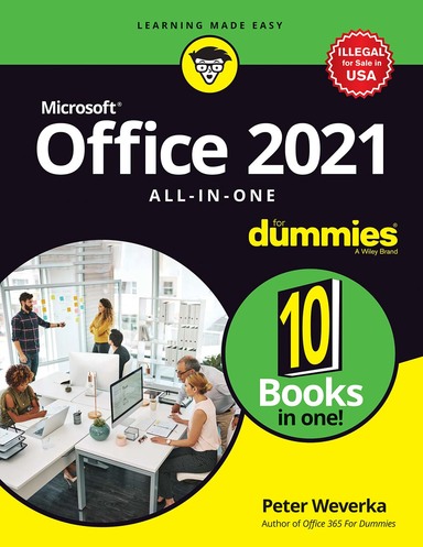 Buy Microsoft Office 2021 All-in-One For Dummies book : Peter Weverka ...