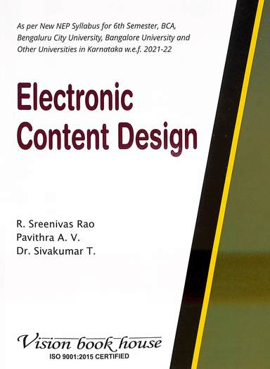 Buy Electronic Content Design For 6th Sem Bca Nep Syllabus: Bcu Bu ...