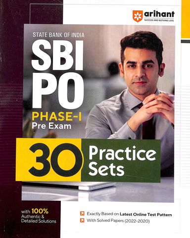 Buy Sbi Po Phase 1 Pre Exam 30 Practce Sets : Code G573 book : Sanjeev ...