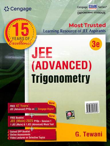 Buy Jee Advanced Trigonometry : 2025 book : G Tewani , 9360535346, 9789360535346 - SapnaOnline ...