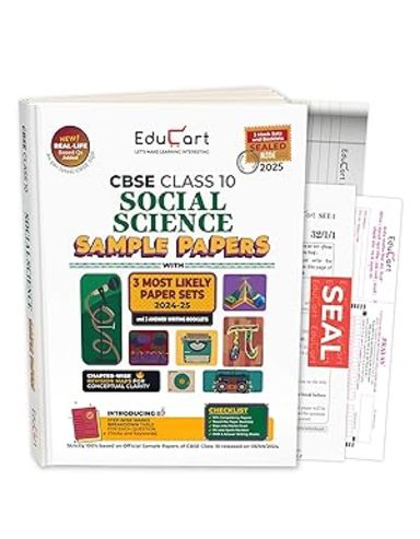 Buy Educart Social Science Sample Papers Class 10 For 2025 Exam : Cbse ...