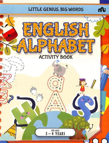 Buy English Alphabet Activity Book : Little Genius, Big Words book : Na ...