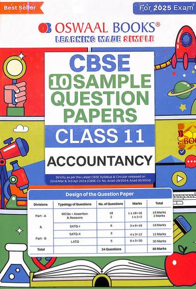 Buy Accountancy Class 11 Cbse 10 Sample Question Papers book : Na ...