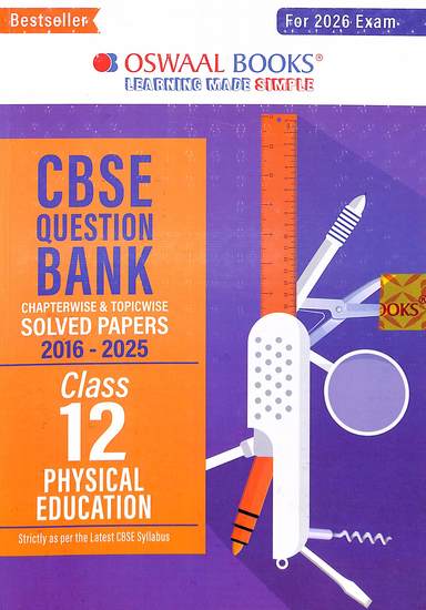 Buy Physical Education Class 12 Cbse Question Bank Chapterwise ...