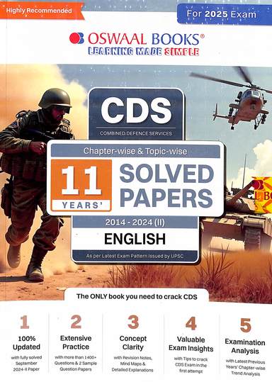 Buy English Cds Chapter Wise & Topic Wise 11 Years Solved Papers 2014 ...