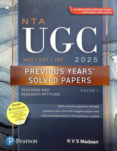 Buy Nta Ugc Net Set Jrf Paper 1 Teaching & Research Aptitude : 2025 book : Kvs Madaan ...