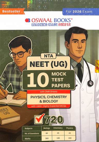Buy Physics Chemistry & Biology Nta Neet Ug 10 Mock Test Papers For ...