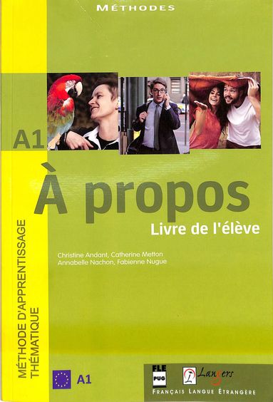 Buy A Propos A1 Set Of 2 Books book : Christine Andant,Catherline ...