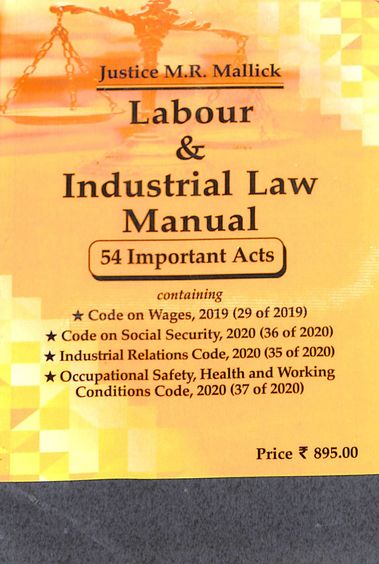 Buy Labour & Industrial Law Manual book : Mr Mallick , 938127018X ...