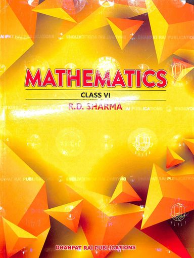 Buy Mathematics Class 6 book : Rd Sharma , 9383182490, 9789383182497 ...