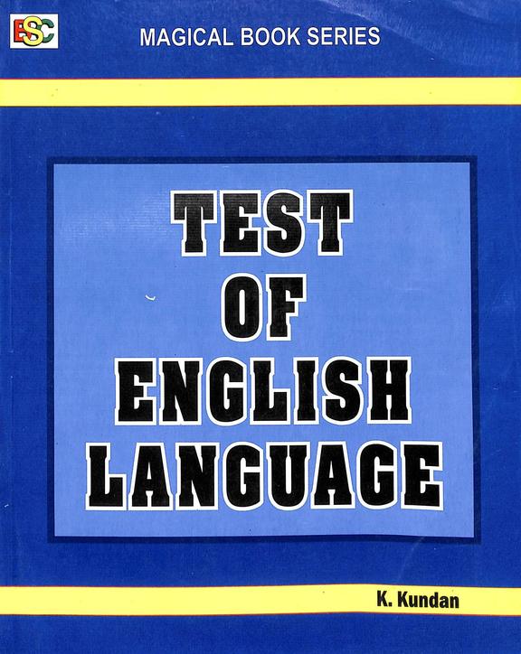 Buy Test Of English Language book : K Kundan , 9383186348 ...