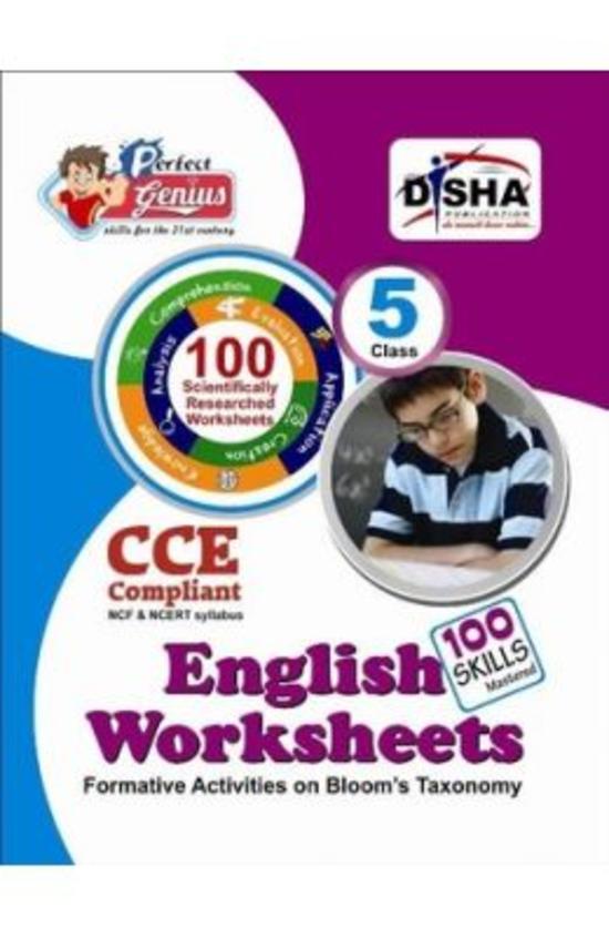 Buy Perfect Genius English Worksheets For Class 5 Based On Blooms ...
