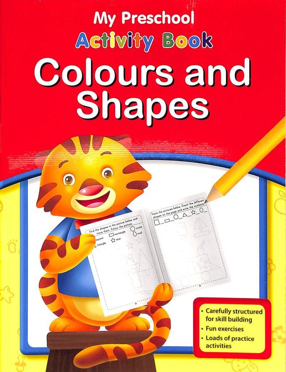 Buy My Preschool Activity Book : Colours & Shapes book : Na ...