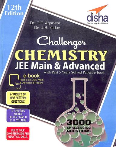 Buy Challenger Chemistry Jee Main & Advanced With Past 5 Years Solved ...