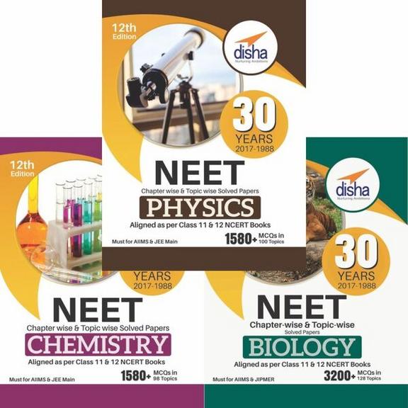 Buy 30 Years Neet Chapter Wise & Topics Wise Solved Paper - Pcb Set Of ...