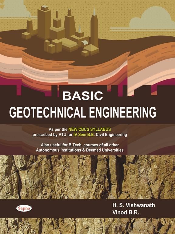 Buy Basic Geotechnical Engineering For 4 Sem Be Civil Engineering : Vtu book : Hs Vishwanath,Br ...