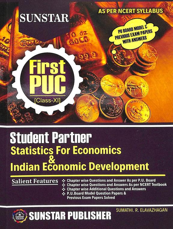 Buy Student Partner Statistics For Economics & Indian Economic Development 1 Puc book : Sumathi ...