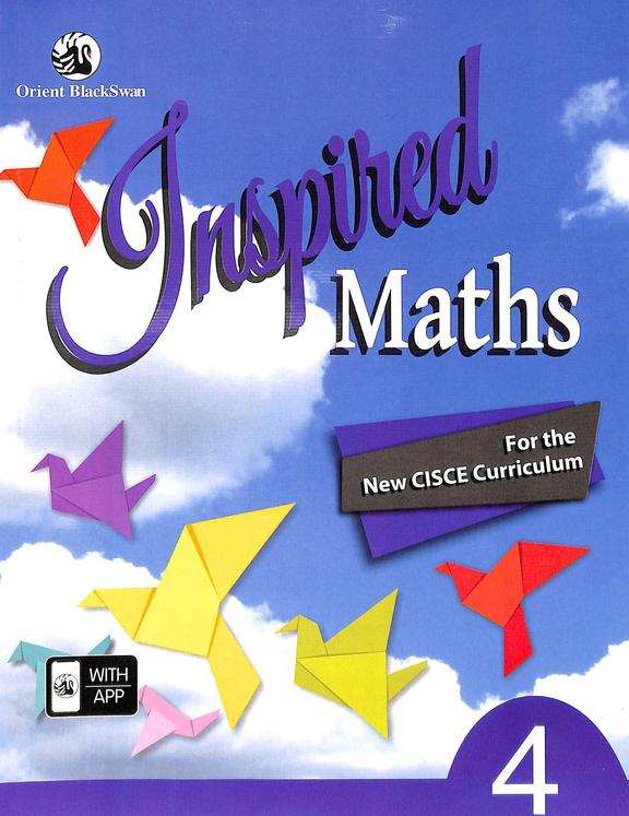 Buy Inspired Maths Class 4 : Cisce book : K Alamelu , 9386689510 ...