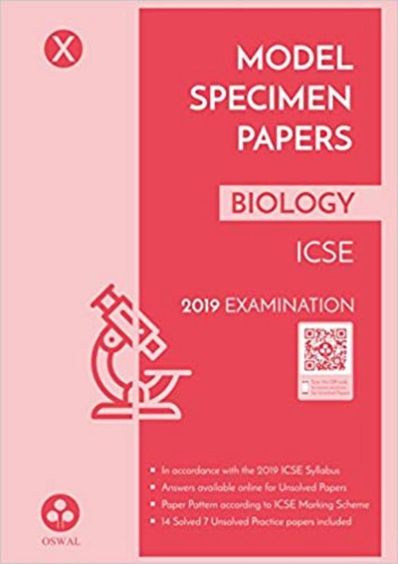 Buy Biology Class 10 Model Specimen Papers 2019 Examination : Icsc book ...