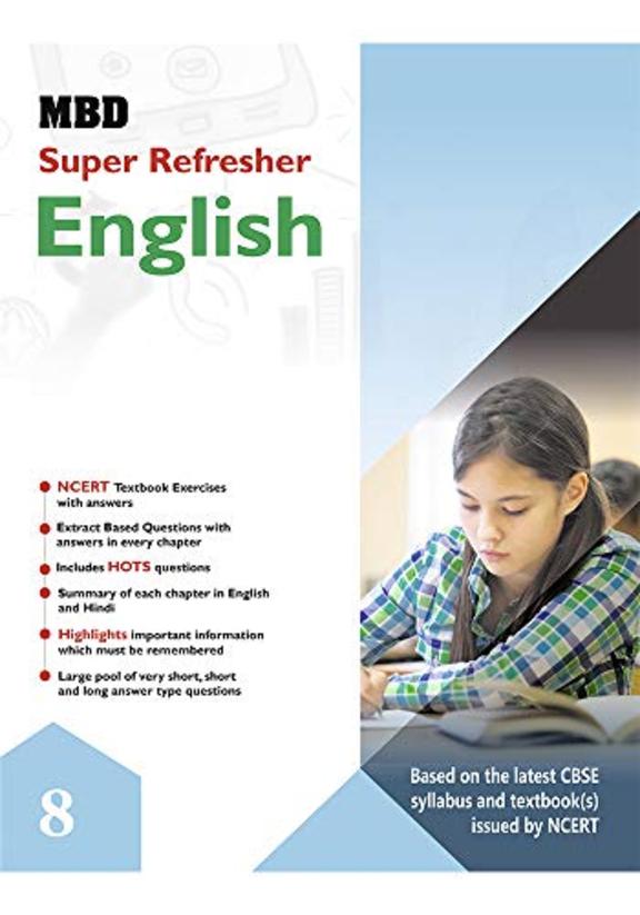 Buy Mbd Super Refresher English Class 8 : Cbse book : Rashmita Mishra ...