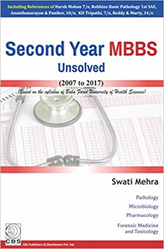 Buy Second Year Mbbs Unsolved book : Swati Mehra , 9387964752 ...