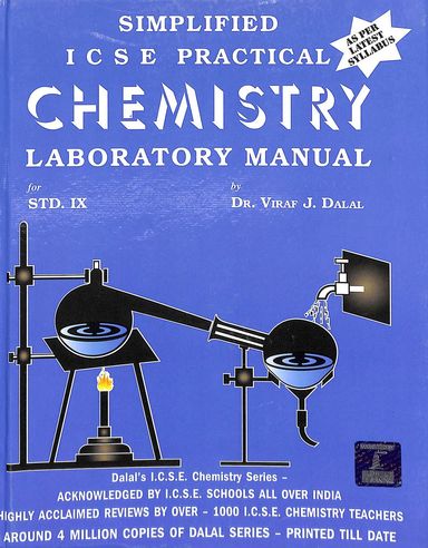 Buy Simplified Icse Practical Chemistry Laboratory Manual Class 9 book ...