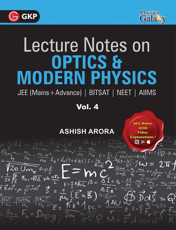 Buy Lecture Notes On Optics & Modern Physics Vol 4 Jee Mains Advance ...