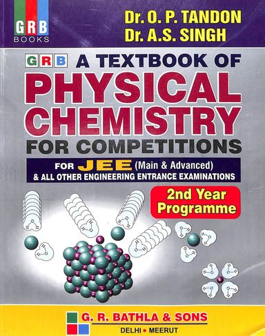 Buy Textbook Of Physical Chemistry For Competitions For Jee Main ...
