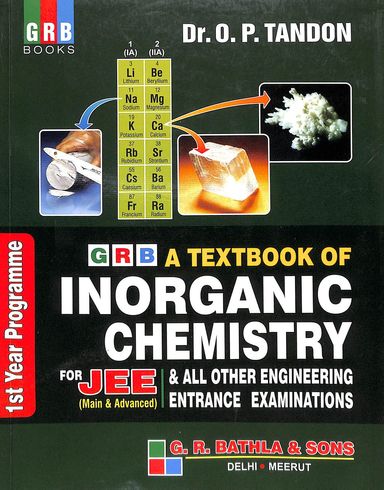 Buy Textbook Of Inorganic Chemistry For Jee Main & Advanced & All Other ...